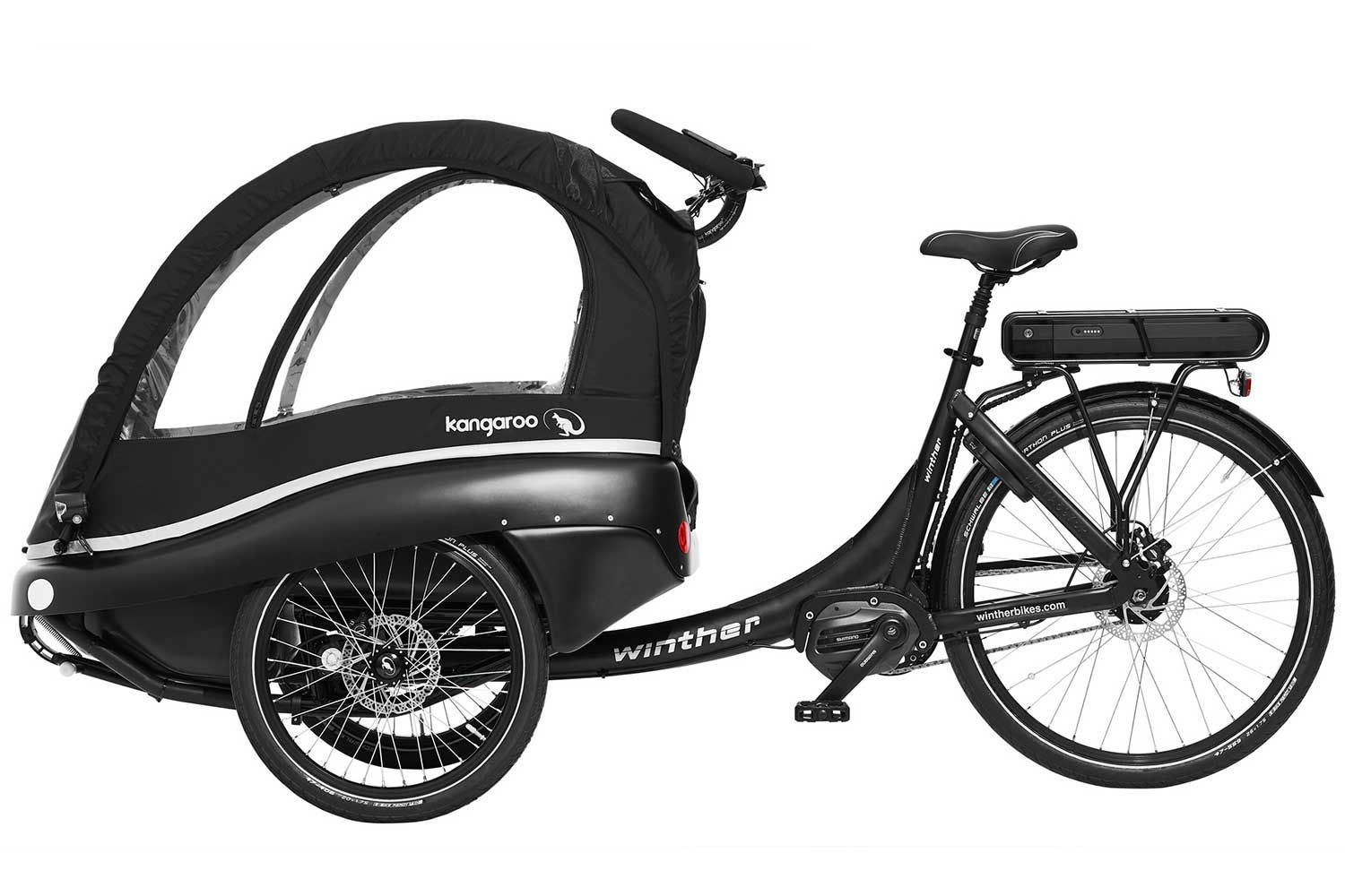 Winther Kangaroo Luxe - Shimano Steps centermotor: alle detaljer og ...